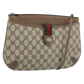 Gucci Pre-owned Vintage Schultertasche - - Pre-owned - Damen - Beige - ONE SIZE
