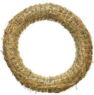 Decoris Strohkr&auml;nze, Strohr&ouml;mer, T&uuml;rkranz, Deko-Kranz, Kranz-Rohling, Strohring - verschiedene Durchmesser je nach Auswahl - 25 cm