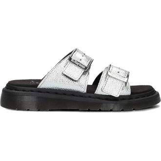 Dr. Martens Silberne Josef Sandalen - - Shoes - Damen - Grau - 36 EU