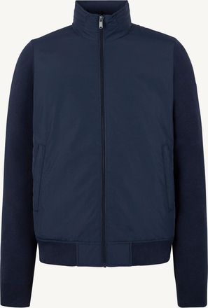 Jott Veste &agrave; capuche bi-mati&egrave;re Marine Bardenas - Taille XXL