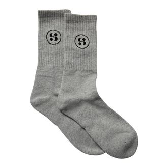 Sofie Schnoor Chaussettes Gainantes - Femme - Sous-v&ecirc;tements - Gris - Taille: S