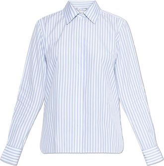 Max Mara Femme, Blouses et Chemises, Bleu, Taille: 40 FR Chemise Accenni