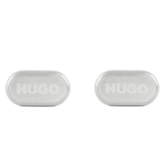 HUGO BOSS Manschettenkn&ouml;pfe HUGO E-Classic 50494892 Silberfarben