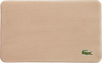 Lacoste Krokodil-Badteppich, Memory-Schaum, 48,3 x 76,2 cm (19 x 30 Zoll), Sand