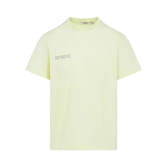 PANGAIA Klassisches Baumwoll-T-Shirt mit Print - - Tops - Herren - Gr&uuml;n - XL