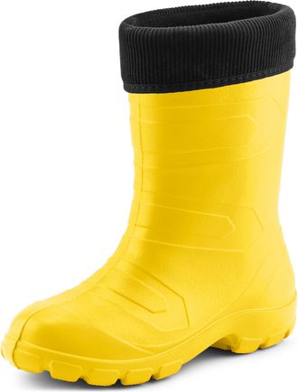 Ladeheid Damen Thermo Eva Gummistiefel federleicht LALMG879 (Gelb/Schwarz, 40 EU)