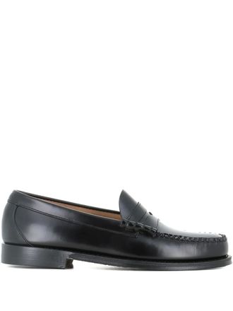 G.H. Bass & Co. mocassins &agrave; entaille penny - Noir