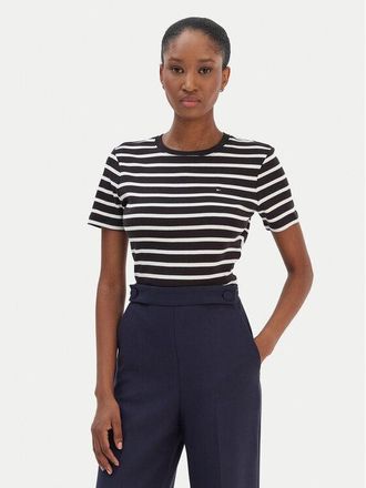 Tommy Hilfiger T-Shirt New Cody WW0WW40587 Schwarz Slim Fit