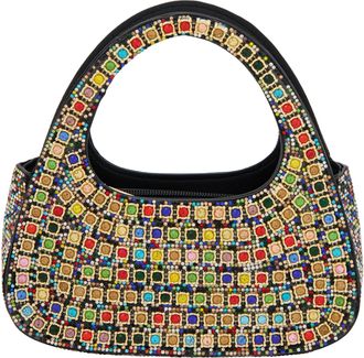 Faina Handtasche Handtasche Frauen schwarz mehrfarbig