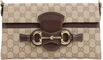 Gucci Horsebit Ristretto Medium Shoulder Bag