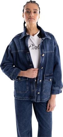 Marella Femme, Vestes, Bleu, Taille: 36 FR Mlifavilla Veste-chemise en jean