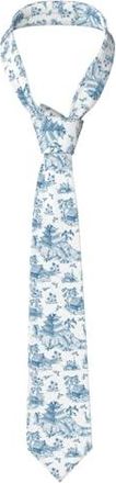 Generic Cravate Mode Oiseau Et Fleur De Style Chinois Classique Tie &Eacute;troit Cravate Pour Homme Pour Remise De Dipl&ocirc;me F&ecirc;te &Eacute;v&eacute;nements