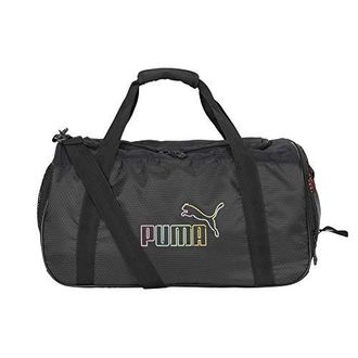 Puma Evercat No. 1 Sac de Sport avec Logo Marin, Noir/Rose, Taille Unique Femme