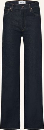 A Gold E Agolde Straight Jeans Harper schwarz