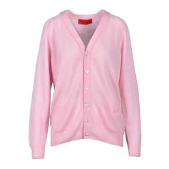 Wild Cashmere Strickjacke - - Knitwear - Damen - Rosa - M