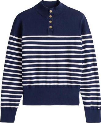 Tommy Hilfiger pull à rayures - Bleu