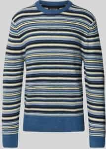 Scotch & Soda Regular Fit Strickpullover mit Streifen-Muster