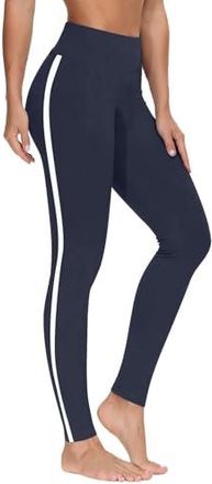 Generic Legging de sport pour femme - Opaque - Pantalon de yoga - Taille haute - Pantalon de sport - Pantalon de fitness - Push Up - Legging de yoga - Stretch