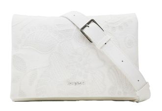 Desigual Womens Bag_Alpha Dortmund Flap 1001 RAW, White