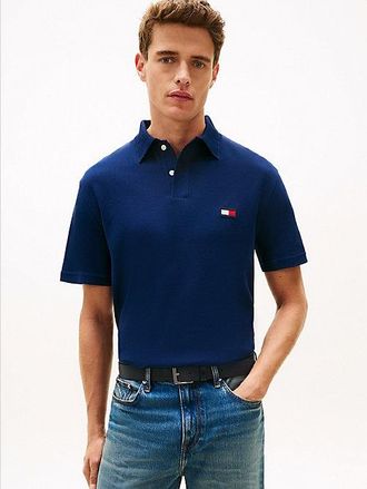Tommy Hilfiger Polo coupe classique &agrave; col en maille