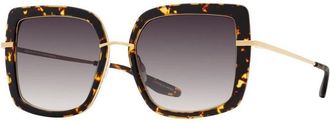 Barton Perreira Femme, Accessoires, Brun, Taille: 56 MM Margret Lunettes de soleil