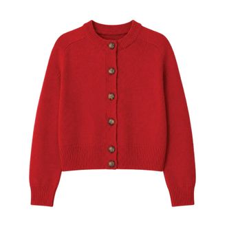 Vanessa Bruno Giverny Cardigan - - Knitwear - Damen - Rot - M