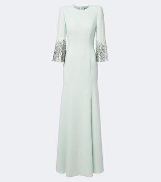 Jenny Packham Robe longue Anita &agrave; ornements