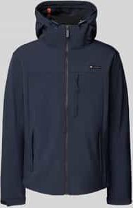 Superdry Softshell-Jacke mit Reißverschlusstaschen