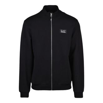 Emporio Armani Emporio Armani Ea7, Homme, Sweatshirts et sweats &agrave; capuche, Noir, Taille: M SweaT-shirt zipp&eacute;