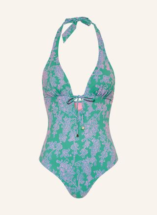 Heidi Klein Heidi Klein Neckholder-Badeanzug Santa Rosa gruen