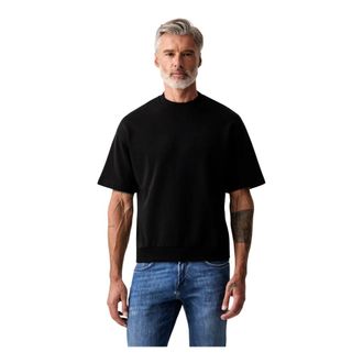 Karl Lagerfeld Homme, Tops, Noir, Taille: XL T-shirt col rond