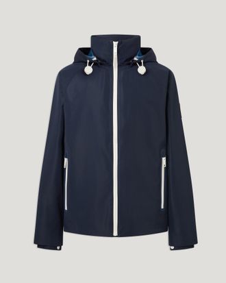 Belstaff Veste Eiger Pour Homme 3l Mountain Shell Bleu Encre Fonc&eacute; 2xl