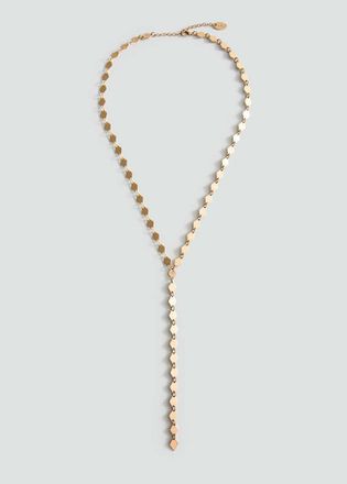 Mango Collier avec pendentif m&eacute;tallique or - Femme - Taille unique - MANGO