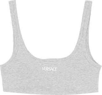 Versace Femme, Sous-v&ecirc;tements, Gris, Taille: 42 FR Underwear Versace Underwear