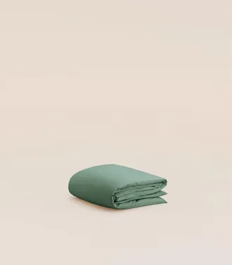 Tediber Housse de couette 100x140 cm - Percale de coton bio - Tediber