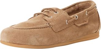 Tamaris Damen Moccassin flach Leder, beige, 40 EU