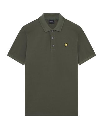 Lyle & Scott Herren-Poloshirt mit strukturierter Spitze von Lyle & Scott in Weiß