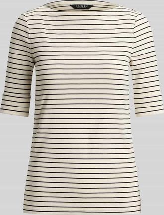 Lauren Ralph Lauren Regular Fit T-Shirt aus Baumwoll-Mix