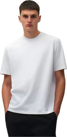 Arte Homme, Tops, Blanc, Taille: M Big Logo Back T-Shirt