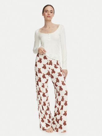 Guess Pyjama O6BX01 K5026 Creme Regular Fit