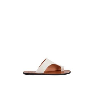 ATP Atelier Rosa Leinen Sandalen Handgefertigt in Italien - - Shoes - Damen - Wei&szlig; - 36 EU