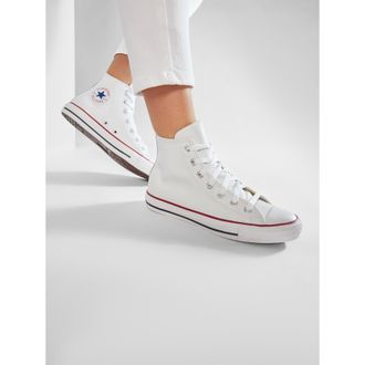 Converse Sneakers aus Stoff Converse Chuck Taylor All Star HI 132169C Wei&szlig;