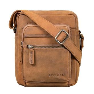 STILORD Rayo Petite Sacoche Bandouli&egrave;re Homme Cuir V&eacute;ritable Sac a Main Vintage Sacs Port&eacute;s &eacute;paule Tendance Besace Retro Crossbody Shoulder Bag Loisir Voyage 