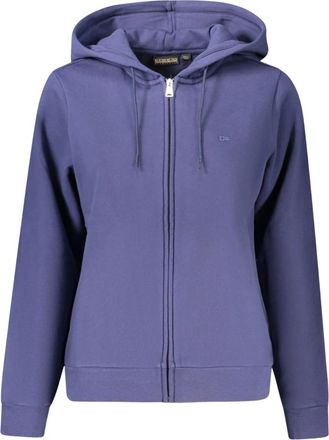 Napapijri Aurora Full-Zip Hoodie - - Sweatshirts & Hoodies - Damen - Blau - M
