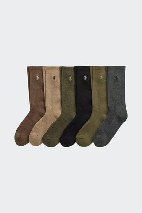 Polo Ralph Lauren Lot de chaussettes en coton m&eacute;lang&eacute; - Taille TU