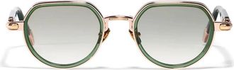 John Dalia Femme, Accessoires, Vert, Taille: ONE Size Anya - C432 Lunettes de soleil