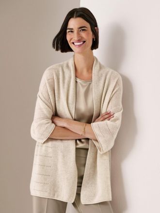 Peter Hahn Strickjacke Peter Hahn beige