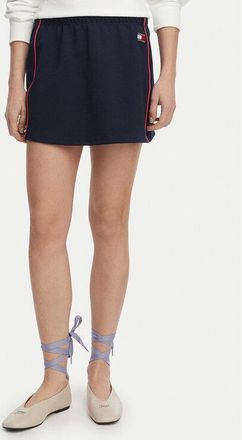 Tommy Jeans Minirock Badge DW0DW22589 Dunkelblau Regular Fit