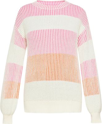 Usha Pullover Frauen mehrfarbig rosa