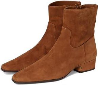 Steve Madden Bottines Dusty pour femme, Daim Chesnut, 36-37 EU